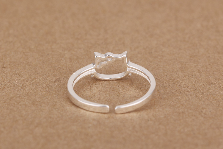 925 Silver Cute Ring Jewelry Birthday Gift Idea Gift For Her Girls on ...