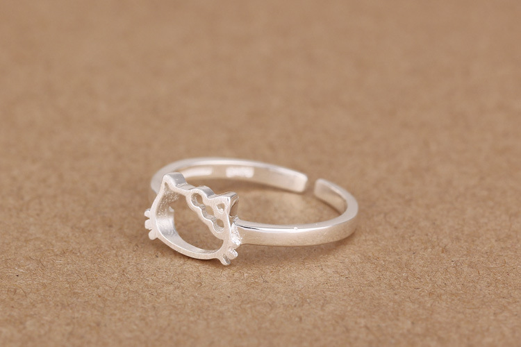 925 Silver Cute Ring Jewelry Birthday Gift Idea Gift For Her Girls on ...