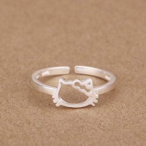 925 Silver Cute Ring Jewelry Birthday Gift Idea Gift For Her Girls on ...